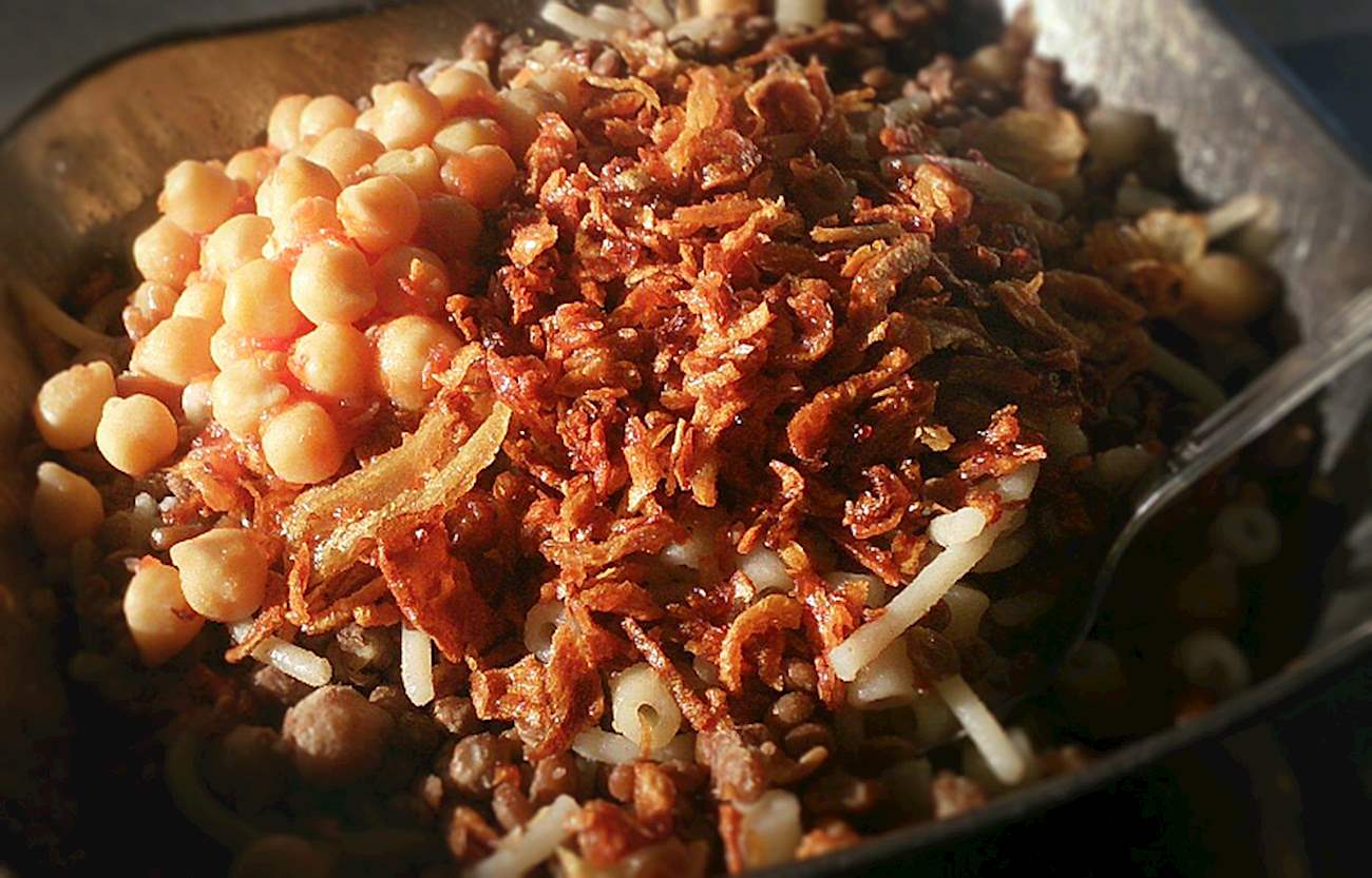 Kushari In Koshary Abou Tarek | TasteAtlas | Recommended authentic ...