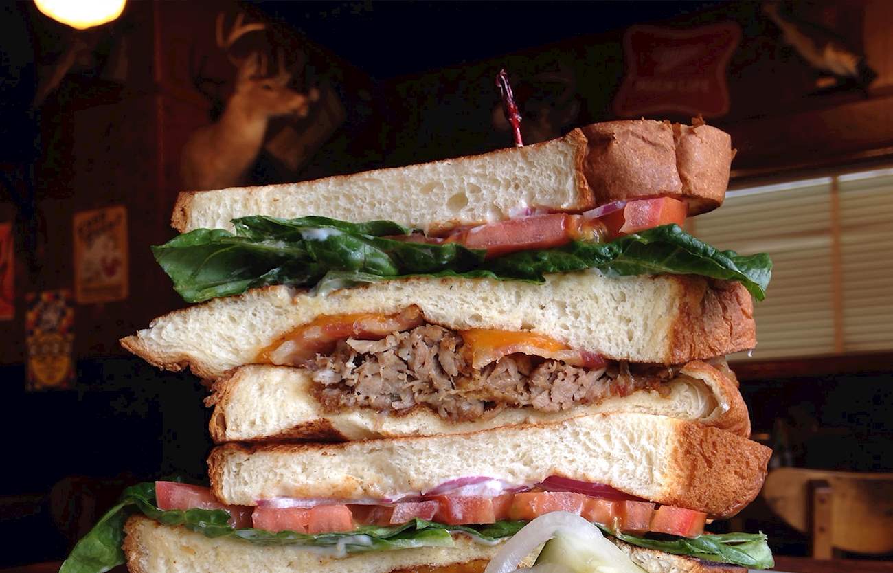 Club Sandwich In The Tattooed Moose | TasteAtlas | Recommended ...