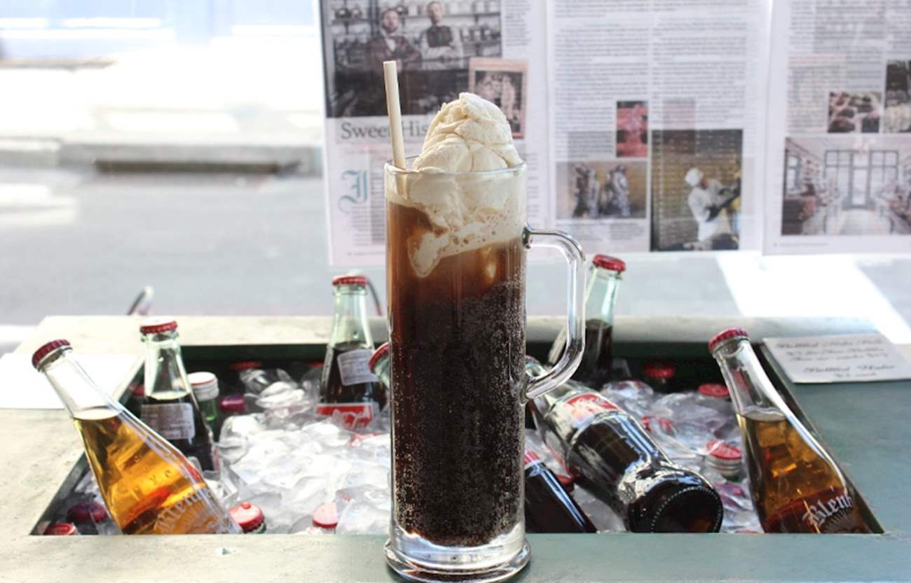 Ice Cream Float In The Franklin Fountain | TasteAtlas | Recommended ...