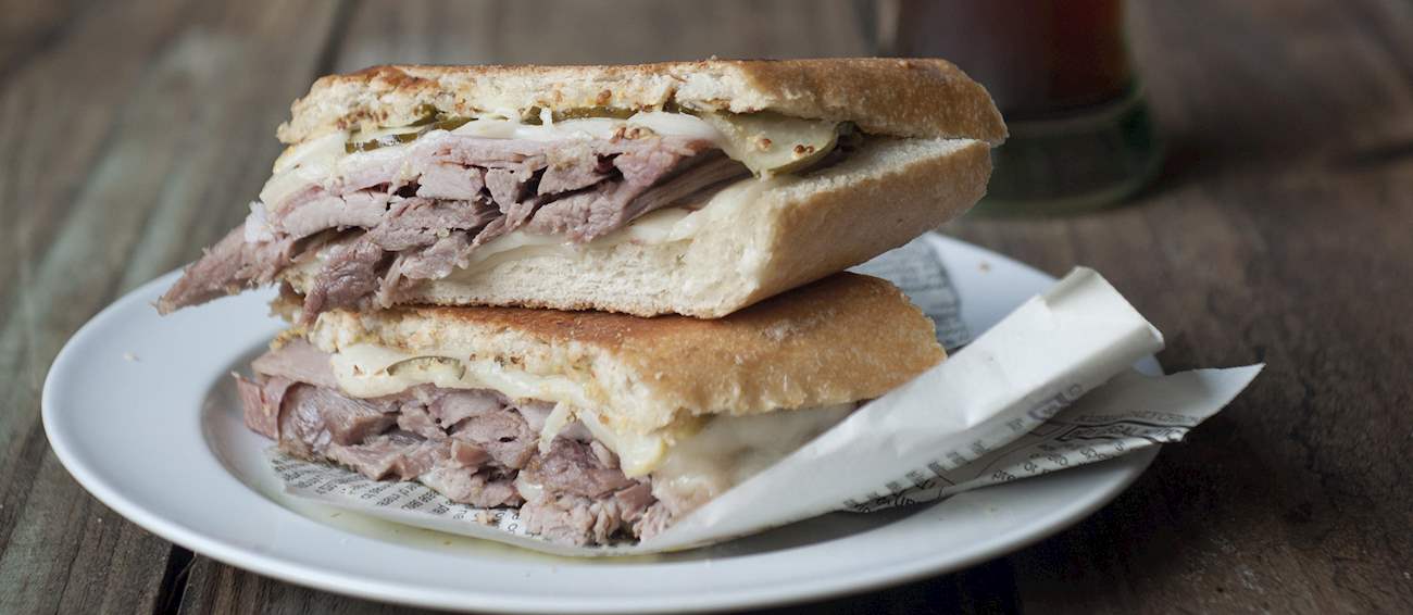 Medianoche | Traditional Sandwich From Cuba, Caribbean