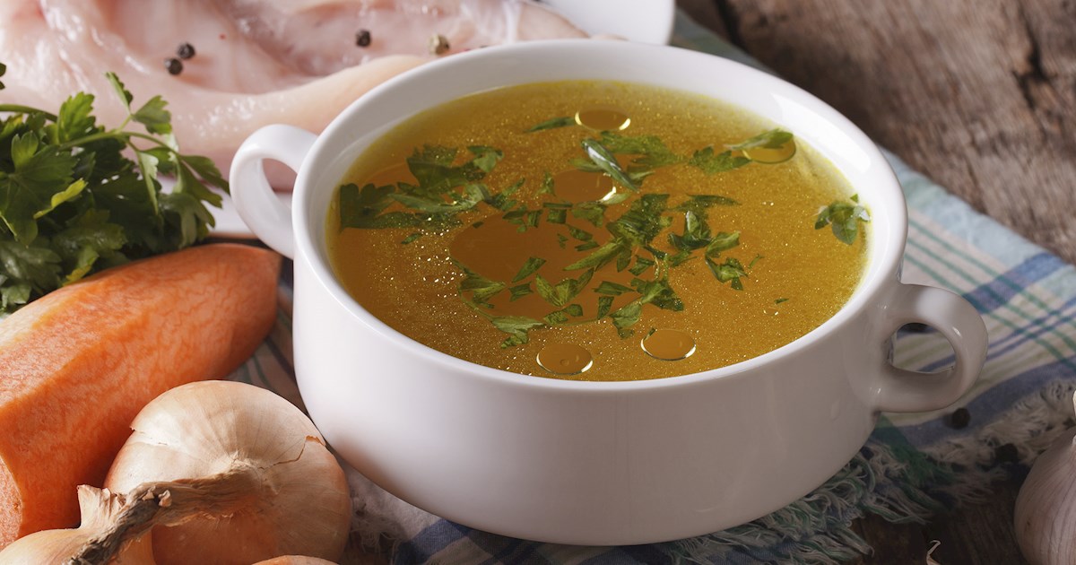 Rosół | Traditional Meat Soup From Poland, Central Europe