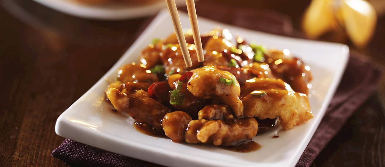 General Tso's Chicken | Traditional Fried Chicken Dish From Hunan, China