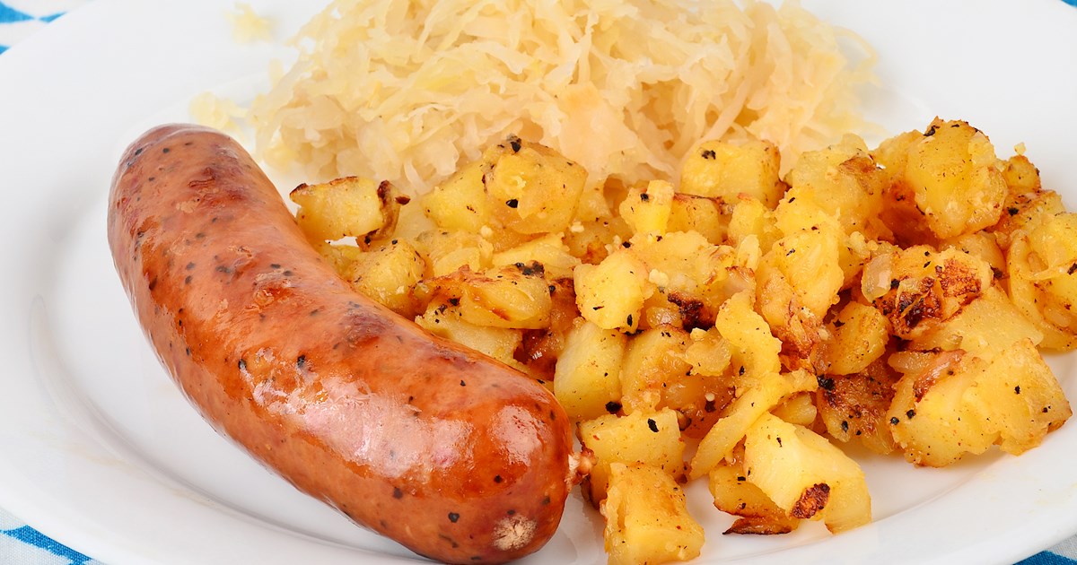 Knackwurst | Traditional Cooked Sausage From Northern Germany, Germany