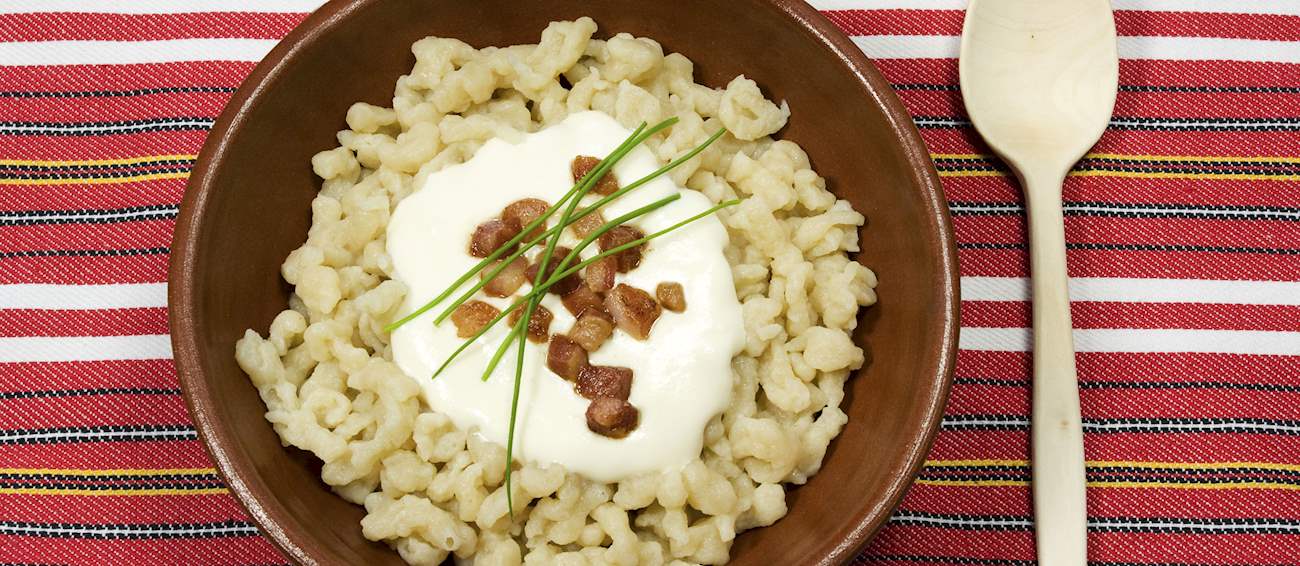 Bryndzové Halušky | Traditional Dumplings From Slovakia, Central Europe