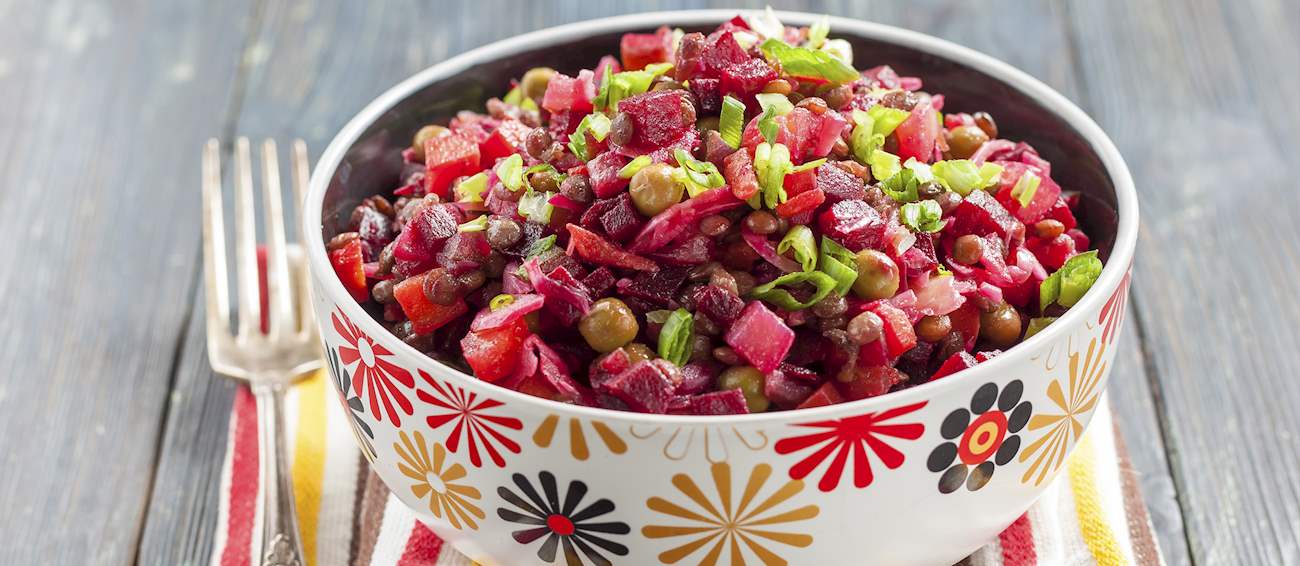 Vinegret | Traditional Salad From Russia, Eastern Europe