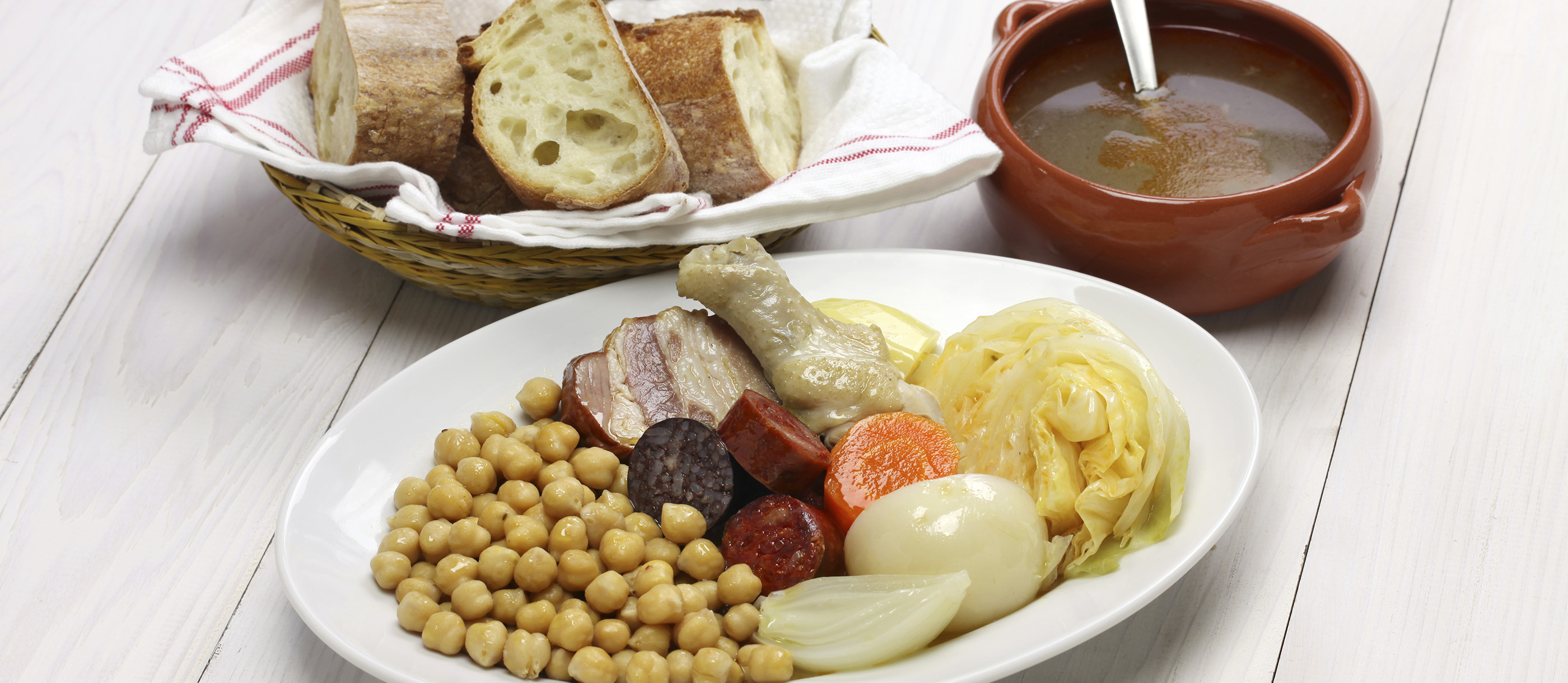 Cocido Madrileño | Traditional Stew From Madrid, Spain