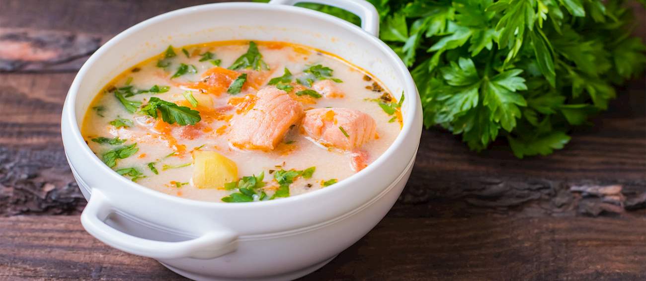 Lohikeitto | Traditional Fish Soup From Finland, Northern Europe