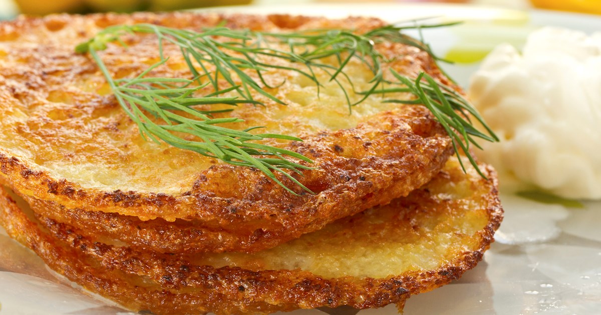 Bramboráky | Traditional Pancake From Czech Republic, Central Europe