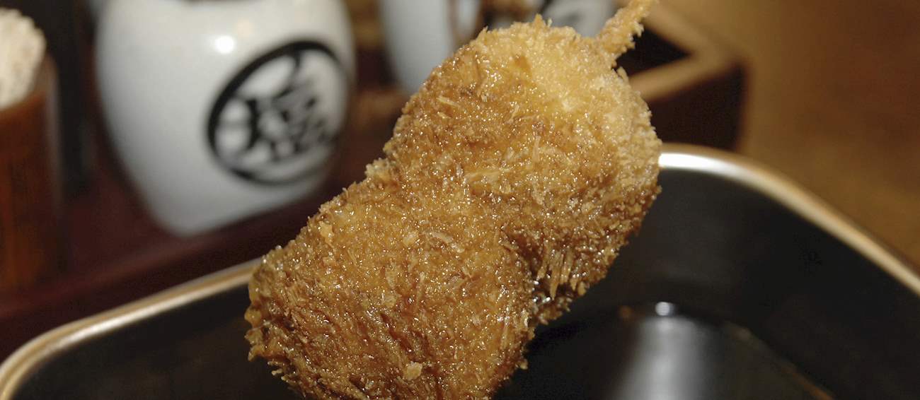 Kushiage | Traditional Street Food From Osaka, Japan