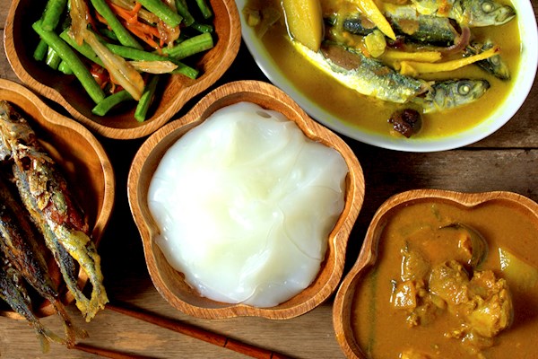 Ambuyat | Traditional Vegetable Dish From Brunei, Southeast Asia