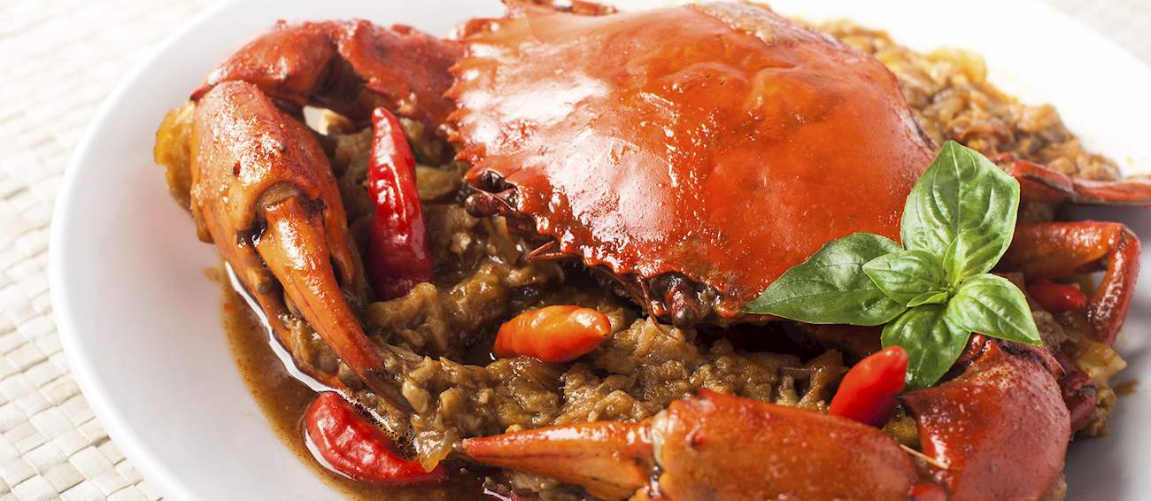 Chilli Crab | Traditional Crab Dish From Singapore, Southeast Asia