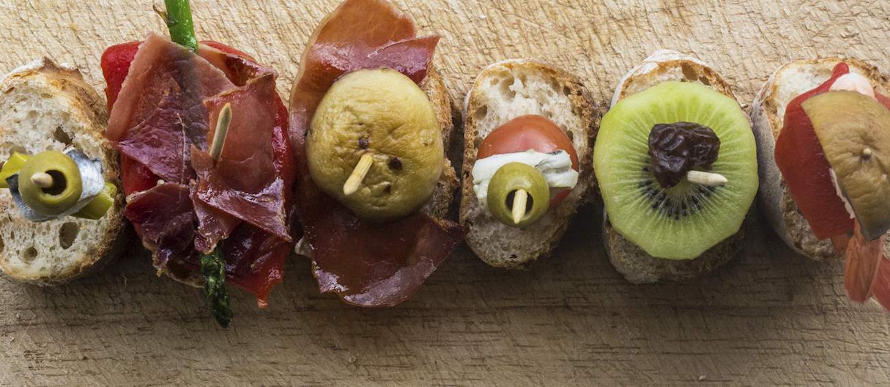 Pintxos | Traditional Assorted Small Dishes or Ritual From Basque ...