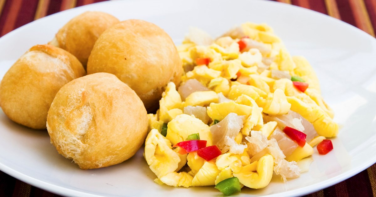 Jamaican Food Ackee And Saltfish