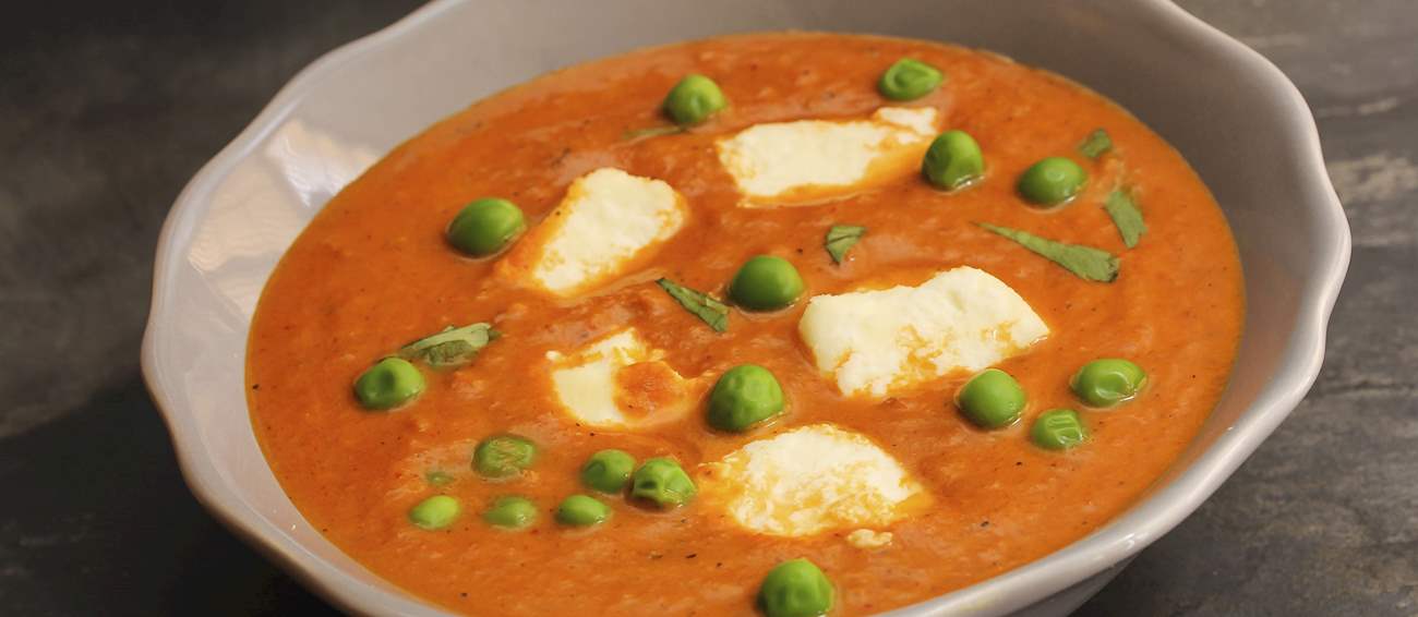 Mattar Paneer | Traditional Vegetable Dish From Punjab, India