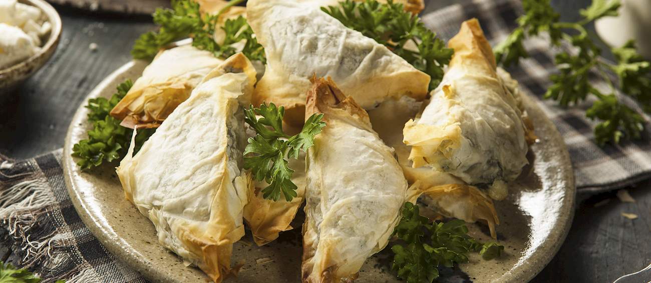 Spanakopita | Traditional Savory Pastry From Greece, Southeastern Europe