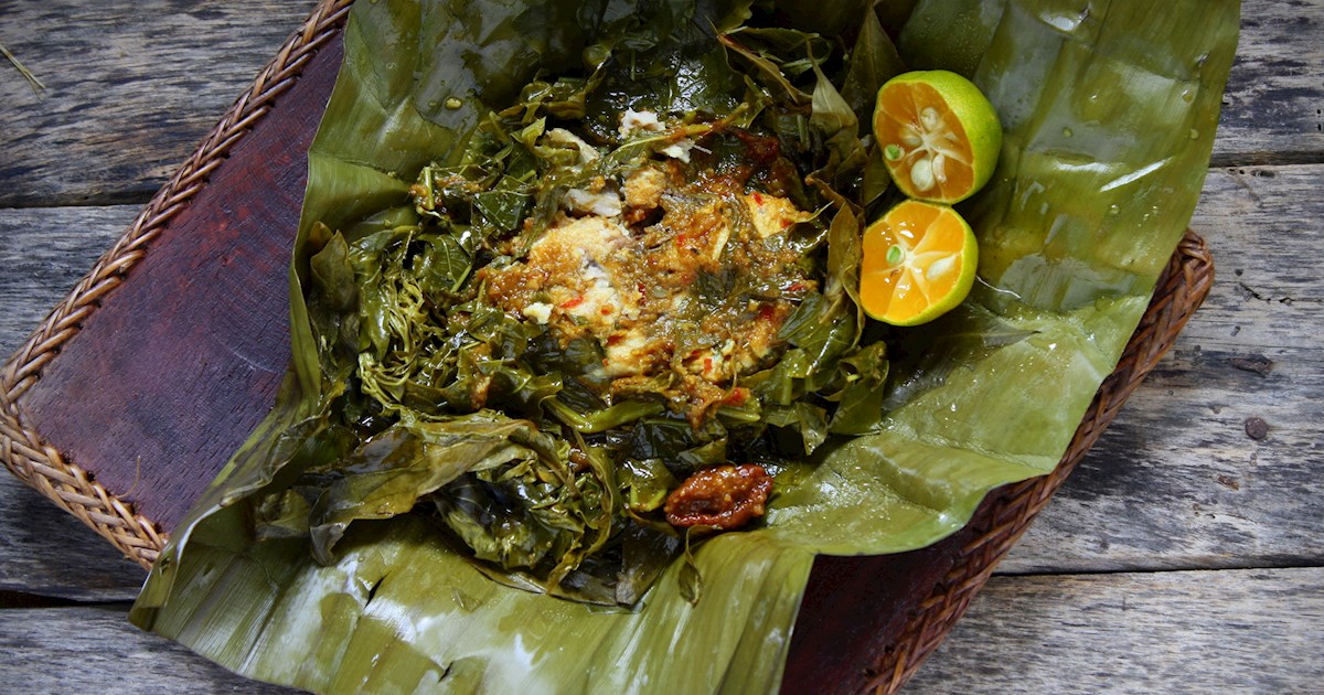Botok | Traditional Vegetable Dish From Java, Indonesia