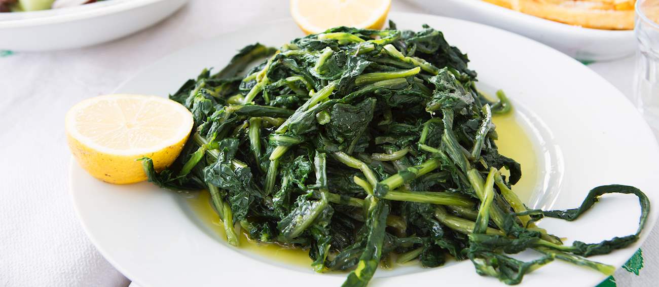Horta | Traditional Salad From Greece, Southeastern Europe