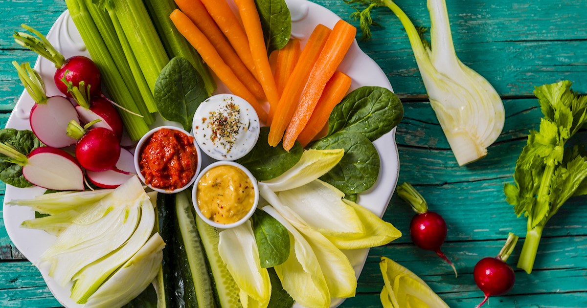 Pinzimonio | Traditional Vegetable Dish From Italy, Western Europe