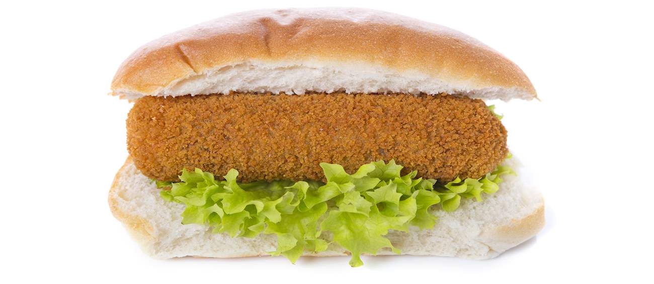 Broodje Kroket | Traditional Sandwich From Netherlands