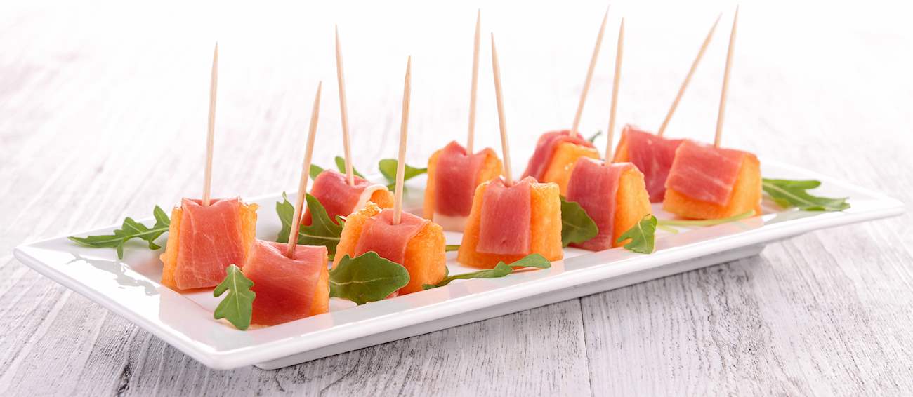 Prosciutto e Melone | Traditional Appetizer From Italy, Western Europe