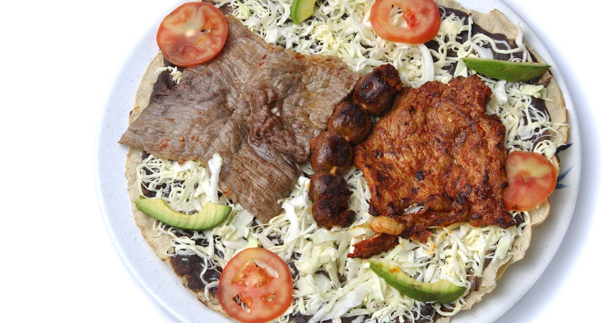 Tlayuda | Traditional Street Food From Oaxaca, Mexico