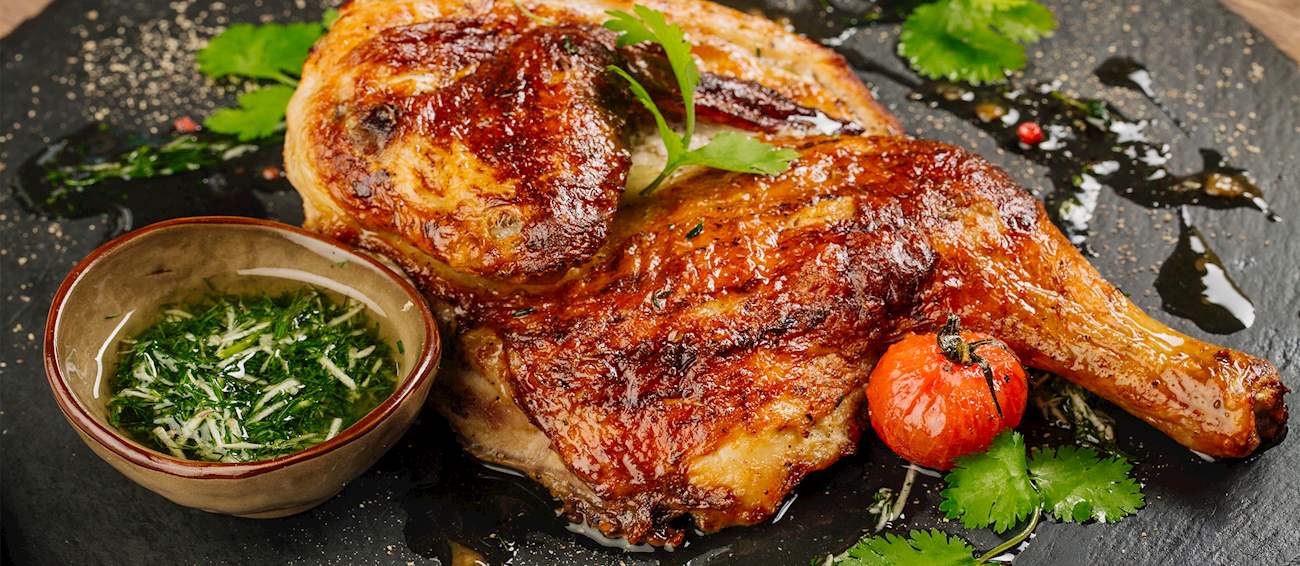 Chicken Tabaka | Traditional Chicken Dish From Georgia