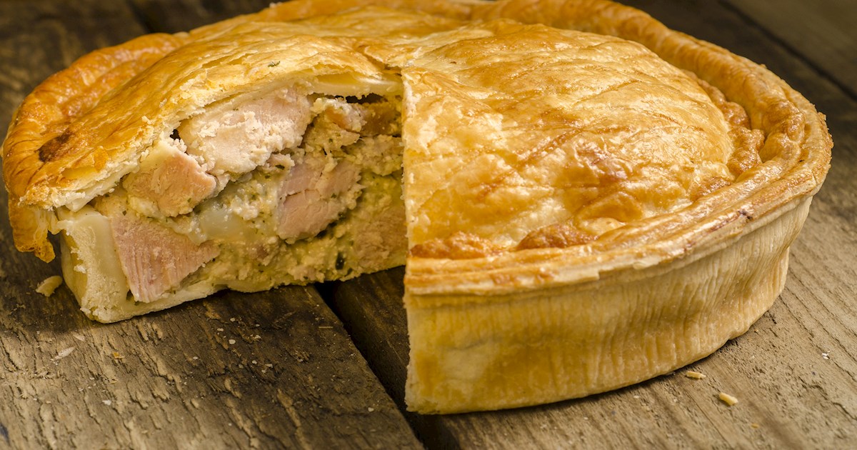 Game Pie | Traditional Savory Pie From England, United Kingdom