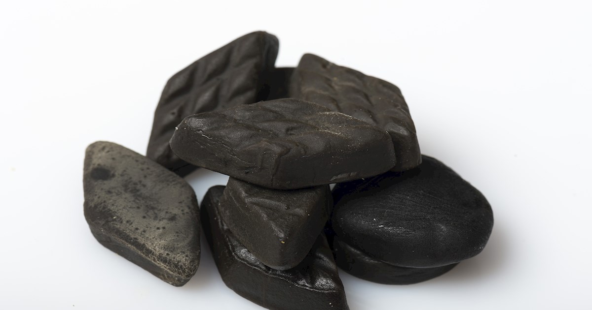 Salmiakki | Traditional Dessert From Finland, Northern Europe