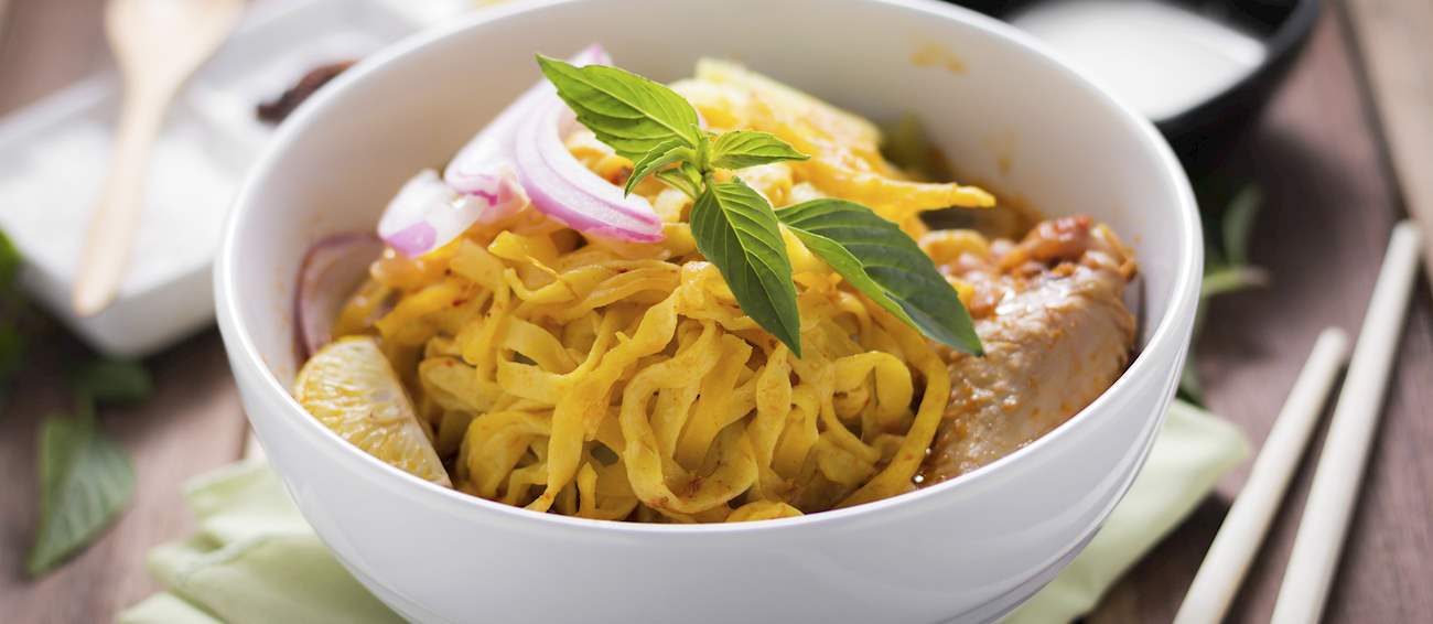 Khao Soi | Traditional Noodle Dish From Northern Thailand, Thailand