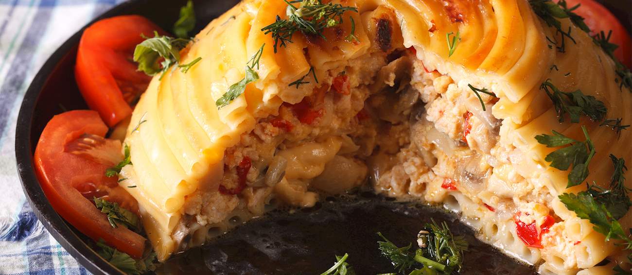 Timballo | Traditional Casserole From Italy, Western Europe