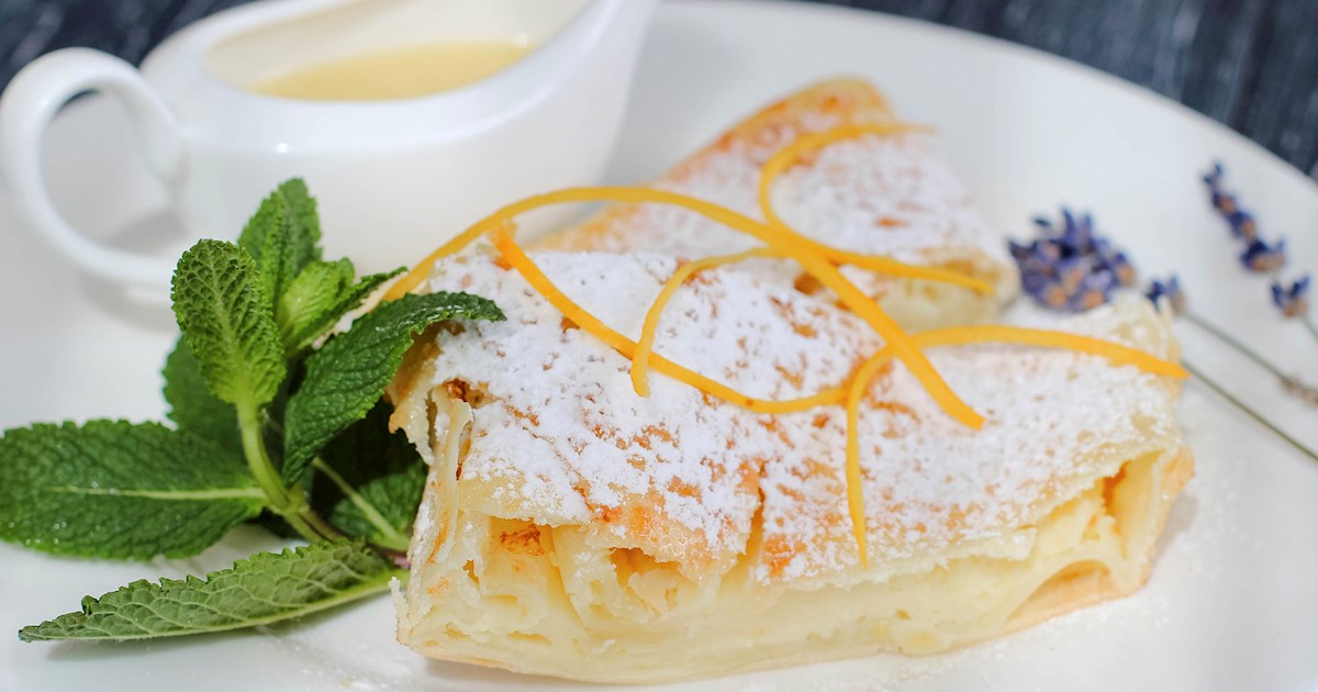 Custard Strudel Authentic Recipe | TasteAtlas