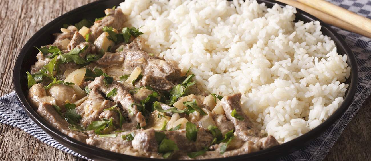 Beef Stroganoff | Traditional Beef Dish From Russia, Eastern Europe