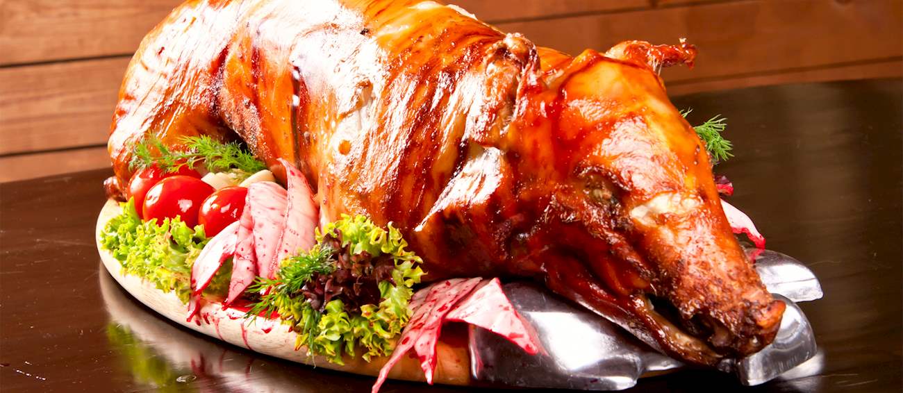 Lechona | Traditional Pork Dish From Tolima Department, Colombia