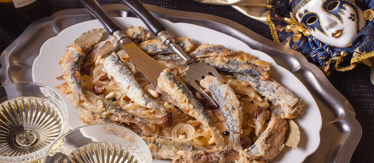 Sarde in Saor | Traditional Appetizer From Venice, Italy