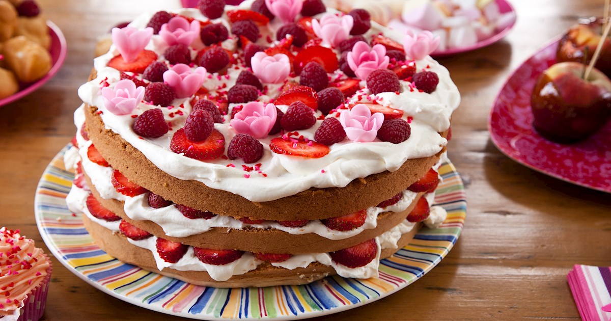 Lagkage | Traditional Cake From Denmark, Northern Europe