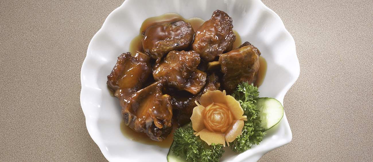 Tang cu Pai gu | Traditional Pork Dish From Guangdong, China