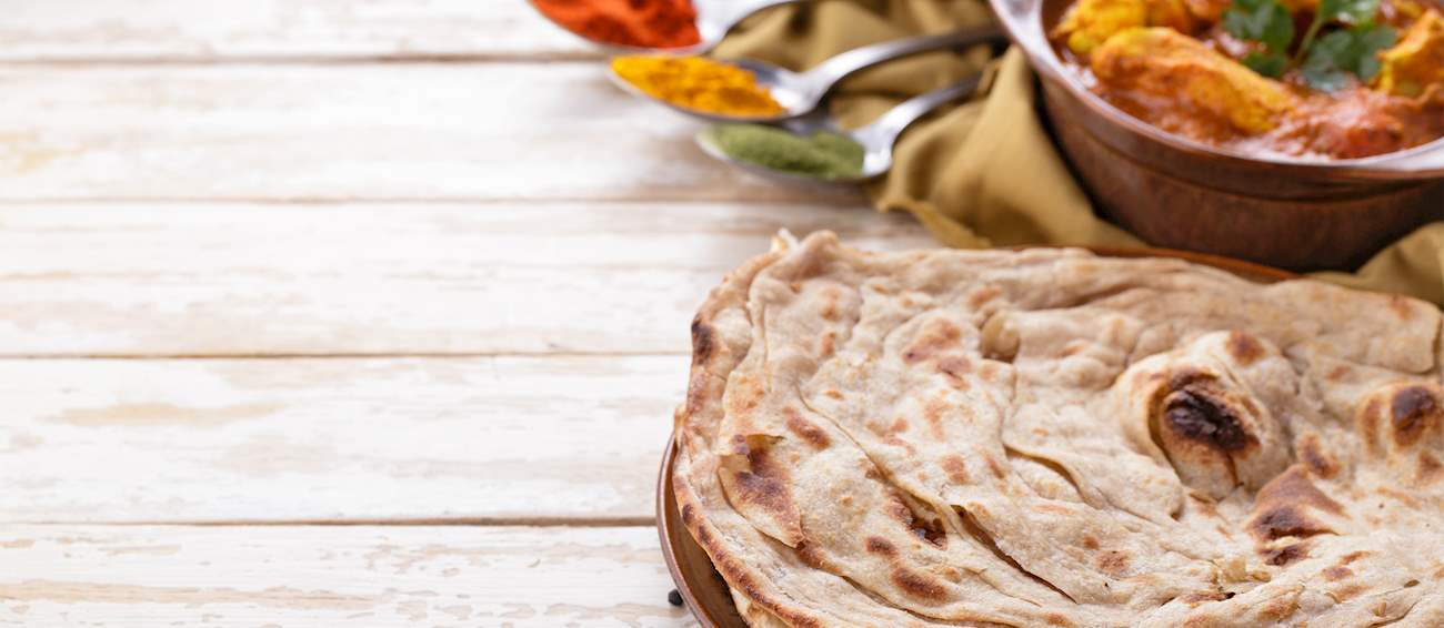 Roti Prata | Traditional Pancake From Singapore, Southeast Asia