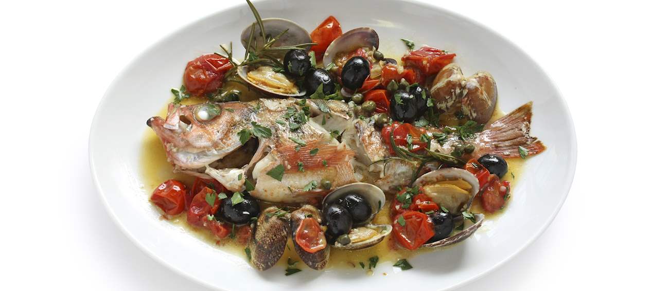 Acqua Pazza | Traditional Saltwater Fish Dish From Naples, Italy
