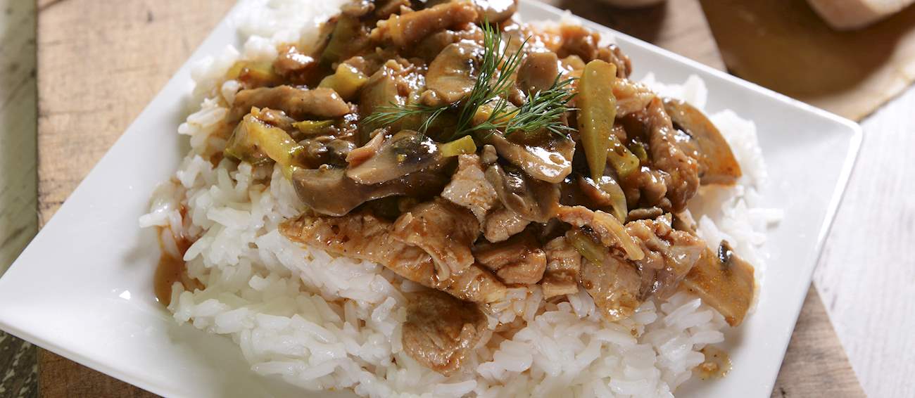 Beef Stroganoff | Traditional Beef Dish From Russia, Eastern Europe