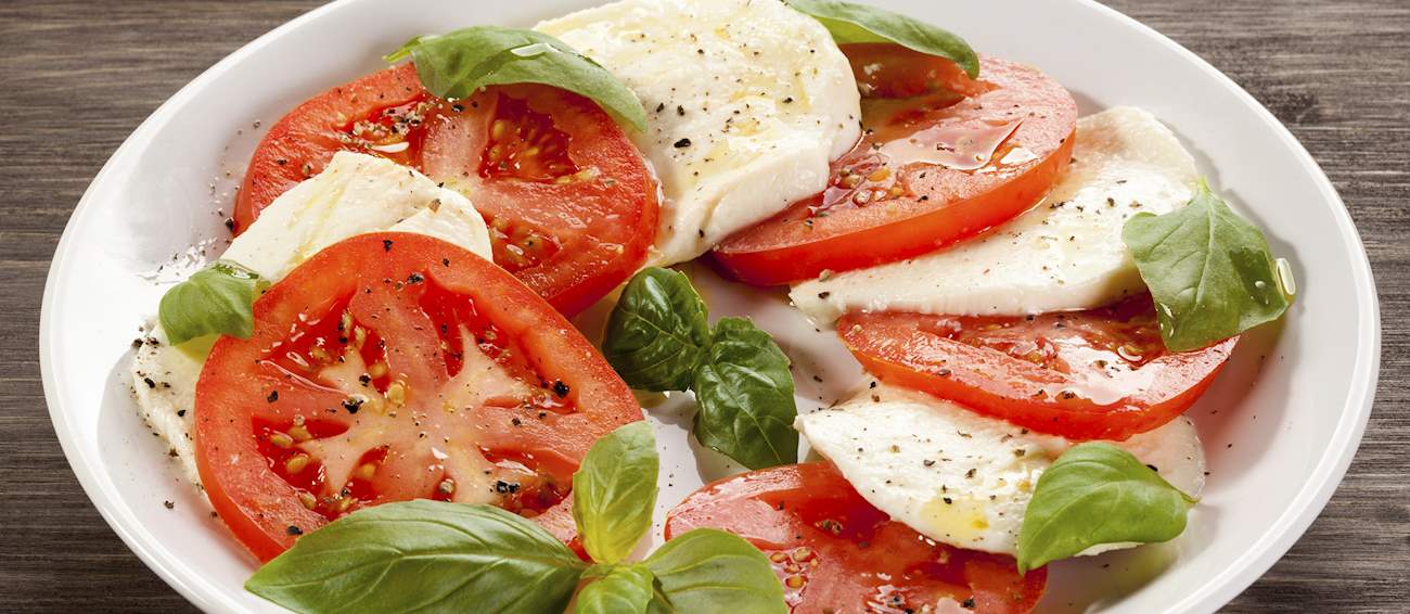 Caprese Salad | Traditional Salad From Capri Island, Italy