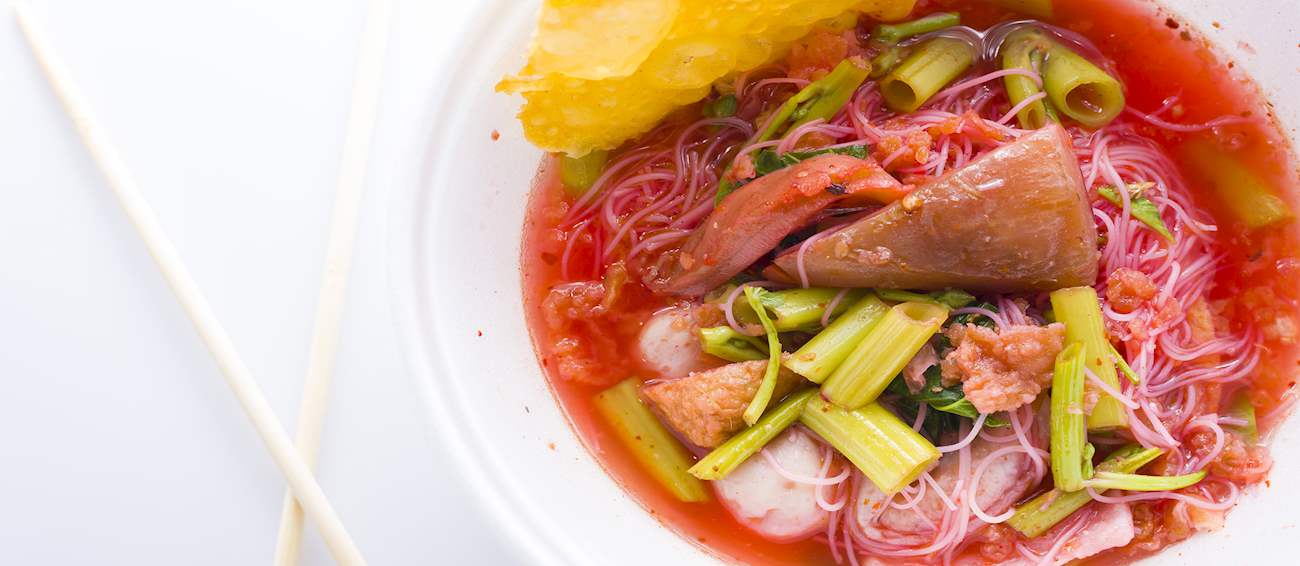 Yen ta fo | Traditional Soup From Thailand, Southeast Asia