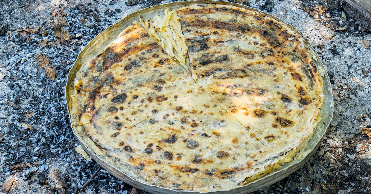 Flija | Traditional Pancake From Albania, Southeastern Europe