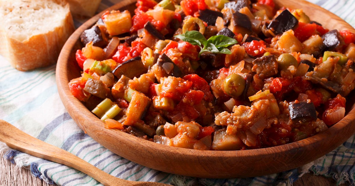 Authentic Sicilian Eggplant Caponata Recipe at Grace Brentnall blog