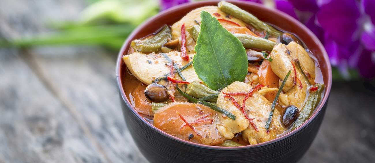 Phanaeng Curry | Traditional Stew From Thailand, Southeast Asia