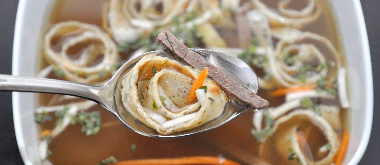 Rindsuppe | Traditional Soup From Vienna, Austria