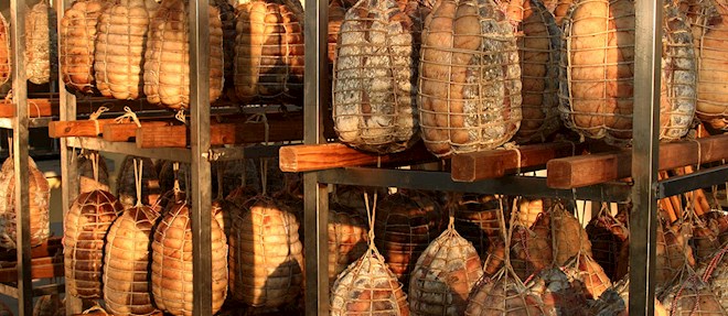 Italian Cured Hams: 18 Cured Ham Types in Italy | TasteAtlas