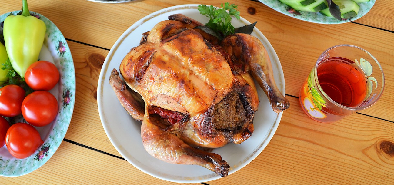 Toyuq Levengi | Traditional Chicken Dish From Azerbaijan, Eastern Europe