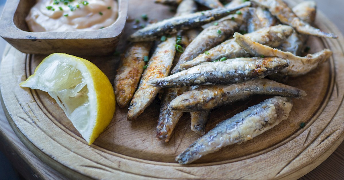 Marides Tiganites | Traditional Saltwater Fish Dish From Greece ...