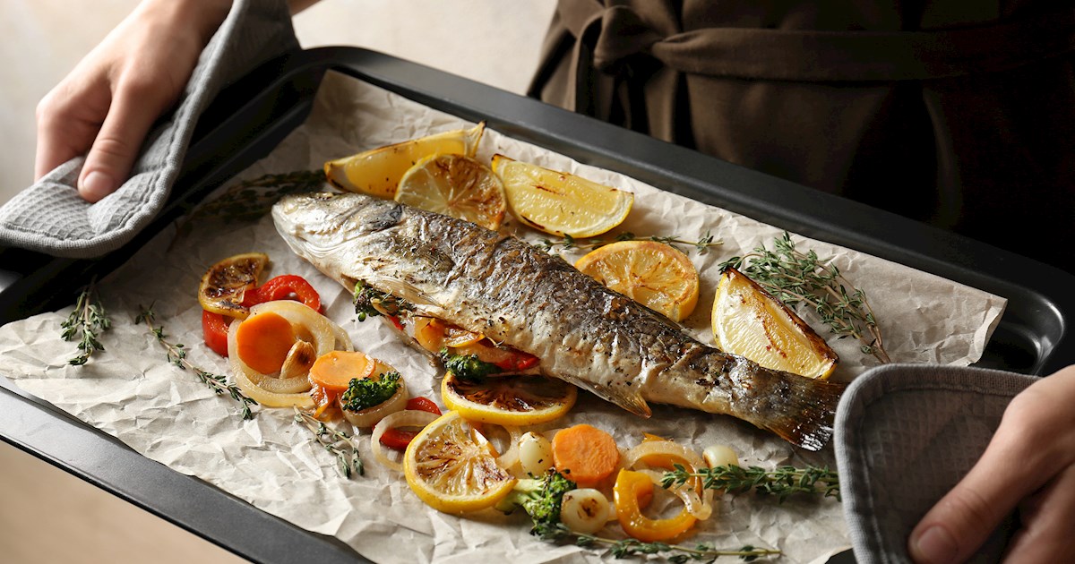 Corvina al Horno | Traditional Saltwater Fish Dish From Chile