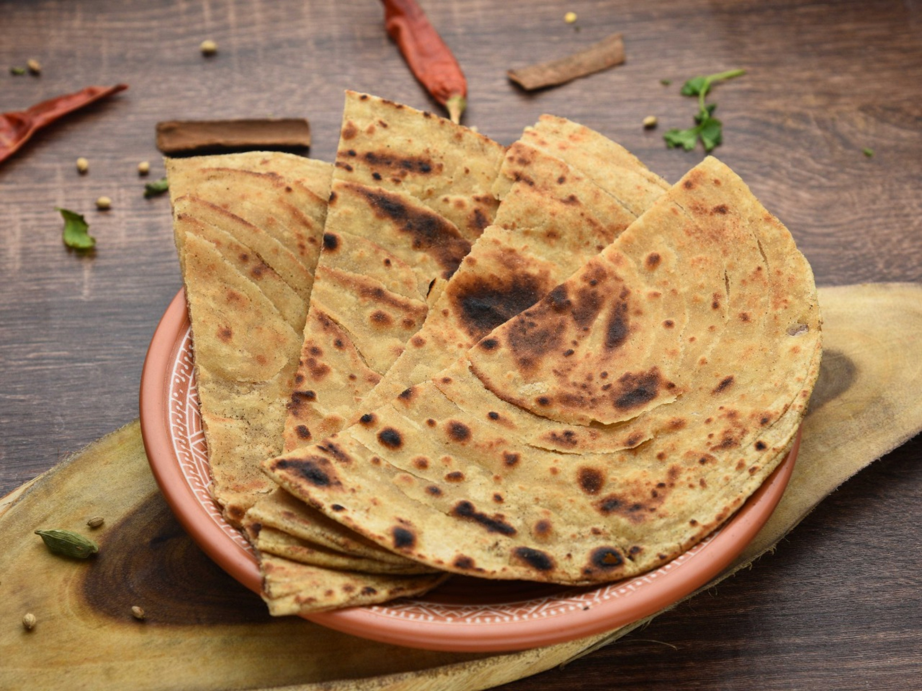 Laccha Paratha | Traditional Flatbread From Northern India, India